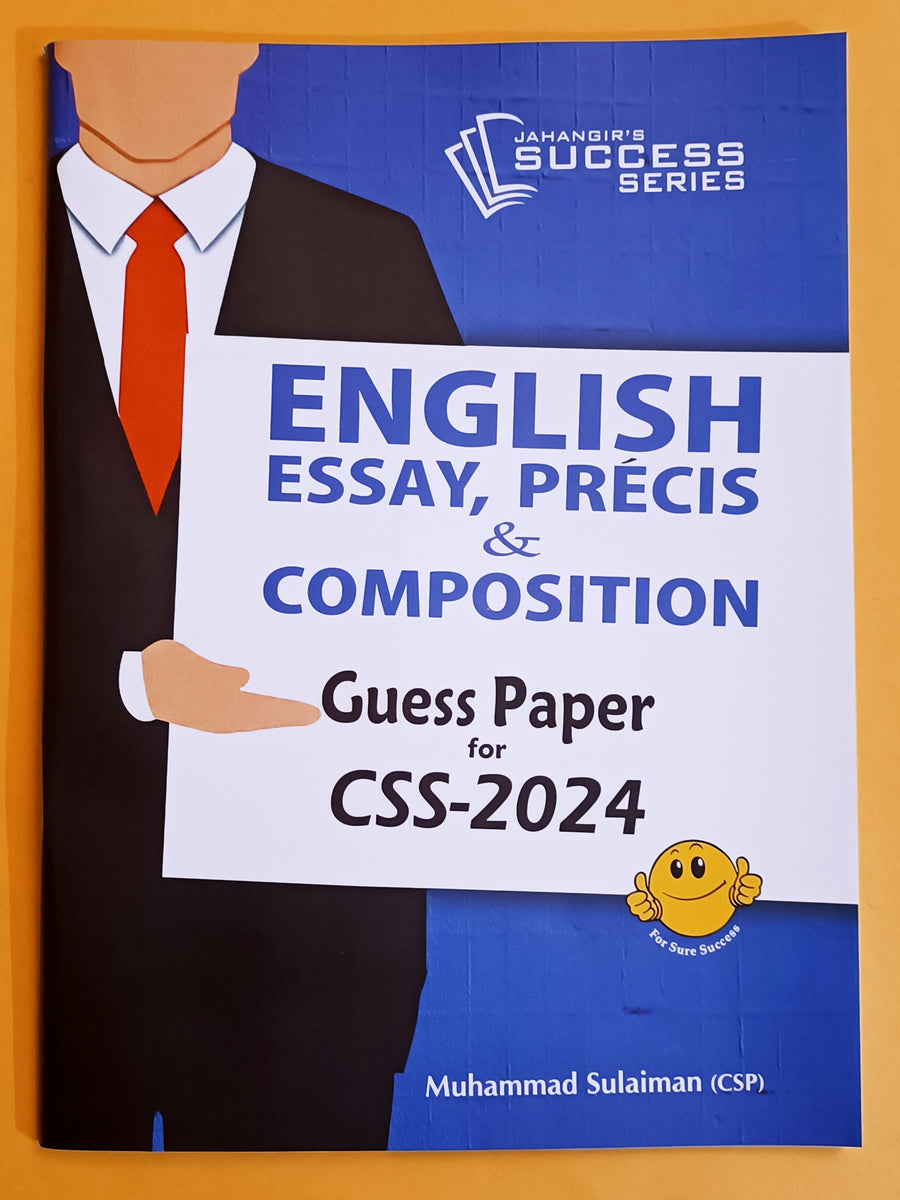 English Essays, Precis & Composition Guess Papers For CSS 2024 – MOB10656