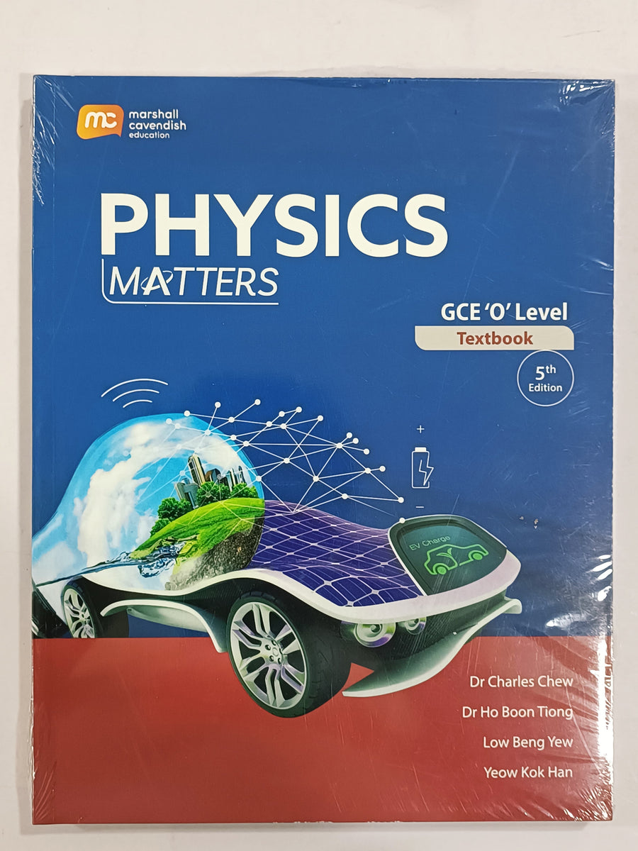 Physics Matters GCE O Levels Textbook 5th Edition – MOB10656