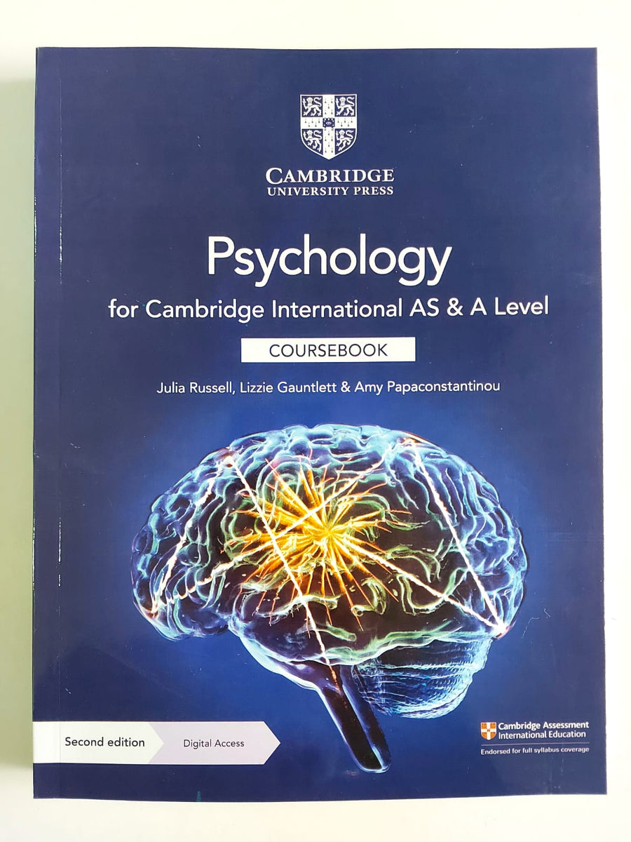 Cambridge International As & A level Psychology Coursebook – MOB10656