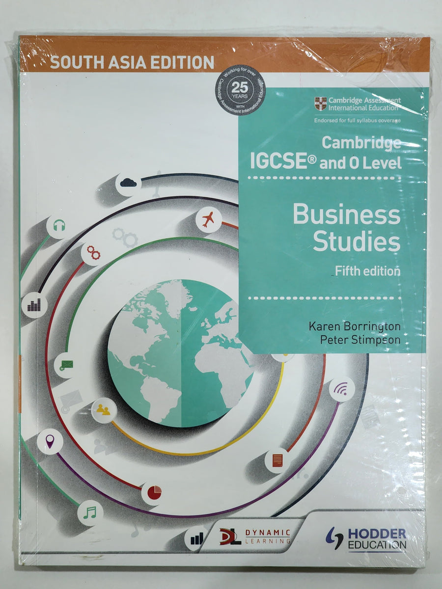 Business Studies Cambridge IGCSE and O Level Fifth Edition Karen Borri – MOB10656