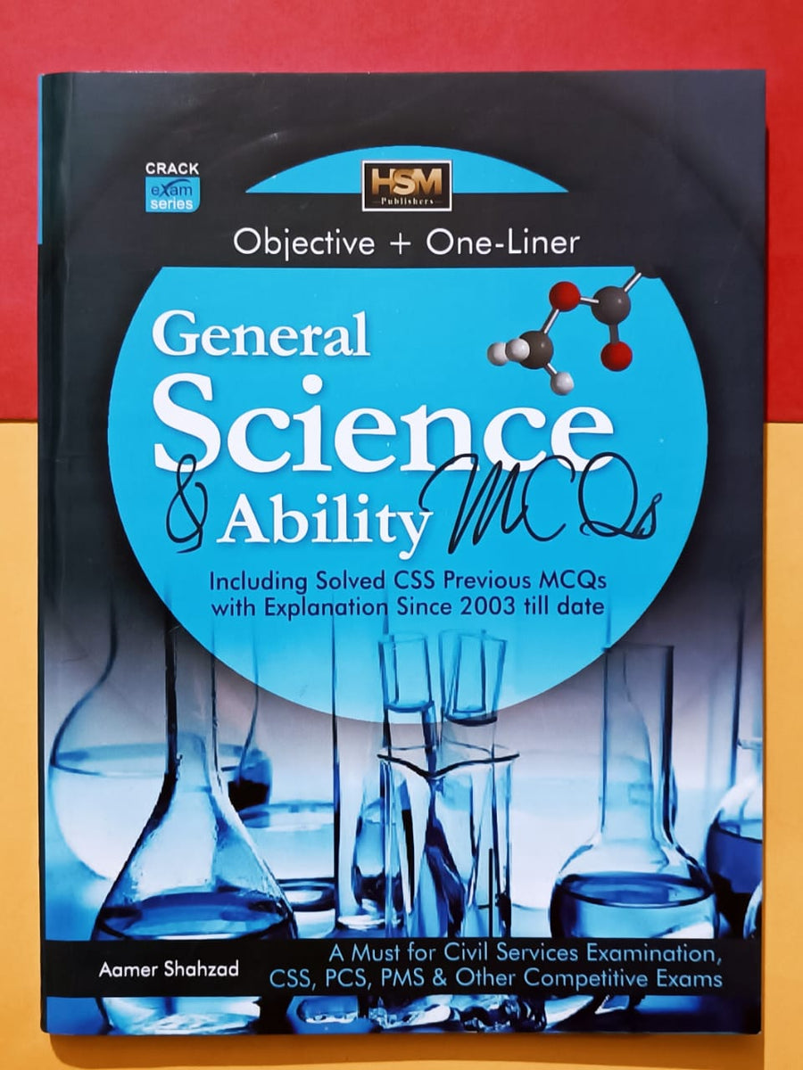 GENERAL SCIENCE & ABILITY MCQs By Aamer Shahzad – MOB10656