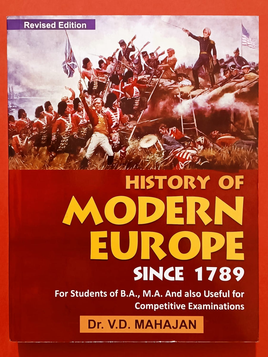 History of Modern Europe Since 1789 V D Mahajan – MOB10656