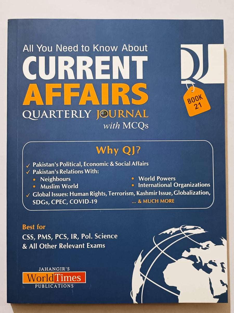 Current Affairs Quarterly Journal with MCQs Book 20 World Times – MOB10656
