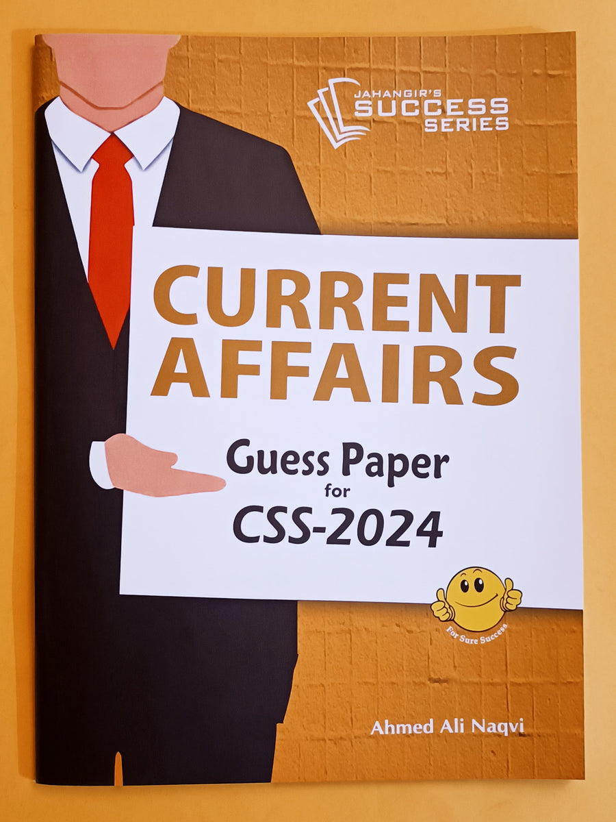 Current Affairs Guess Papers For CSS 2024 – MOB10656