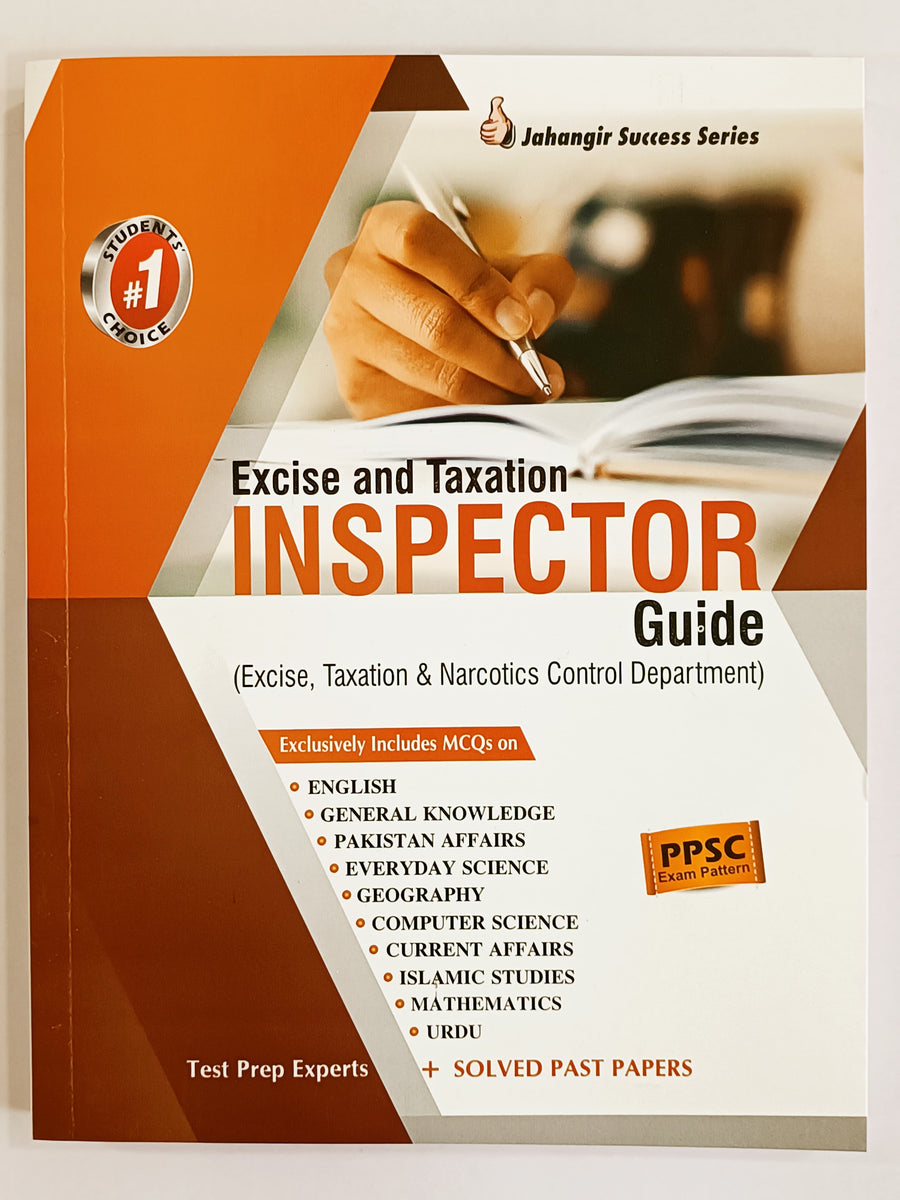 Excise and Taxation Inspector Guide Jahangir Success Series – MOB10656