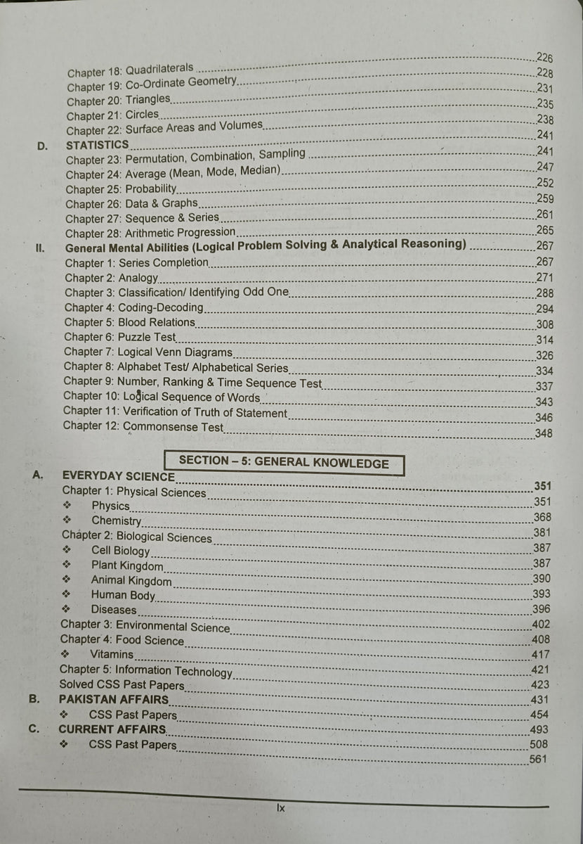 MCQs Based MPT Book For CSS 2023-24 By Hafiz Karim Dad Chugtai – MOB10656