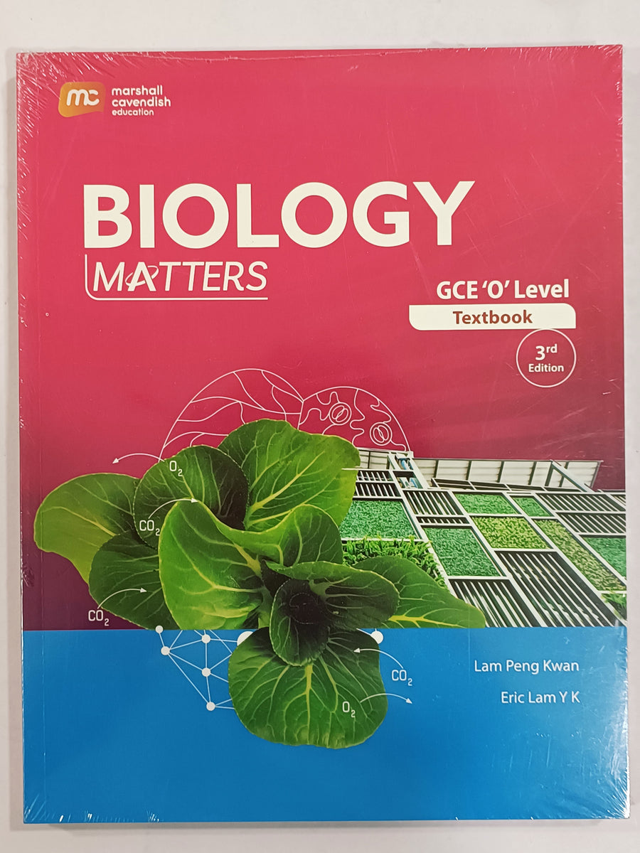 Biology Matters GCE O Level Textbook 3rd Edition – MOB10656