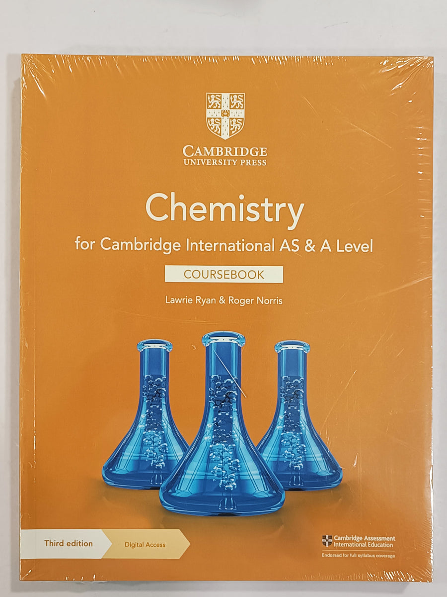 Chemistry For Cambridge International AS & A Level Course Book 3rd Edi ...