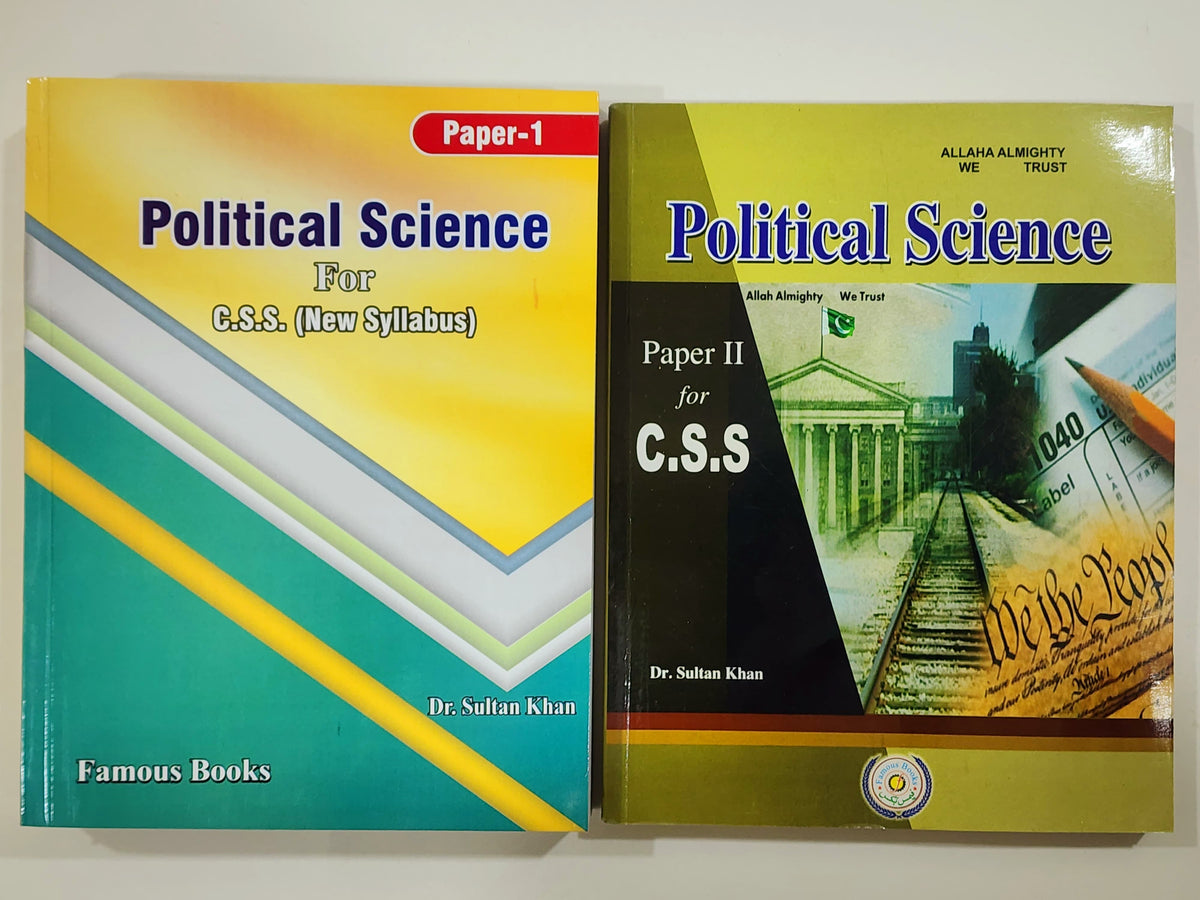 Political Science Paper 1 and 2 For CSS Dr Sultan Khan – MOB10656