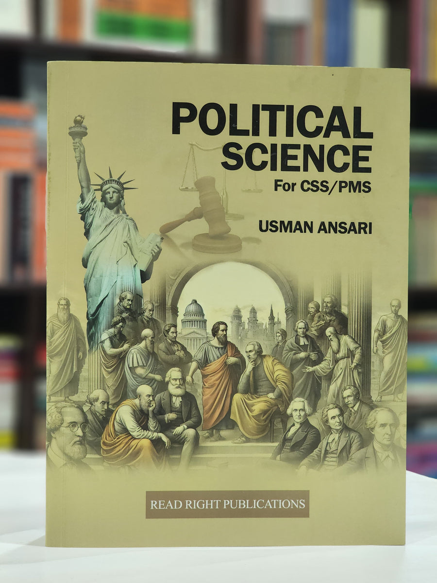 Political Science for CSS/PMS Paper 1 and 2 by Usman Ansari – MOB10656