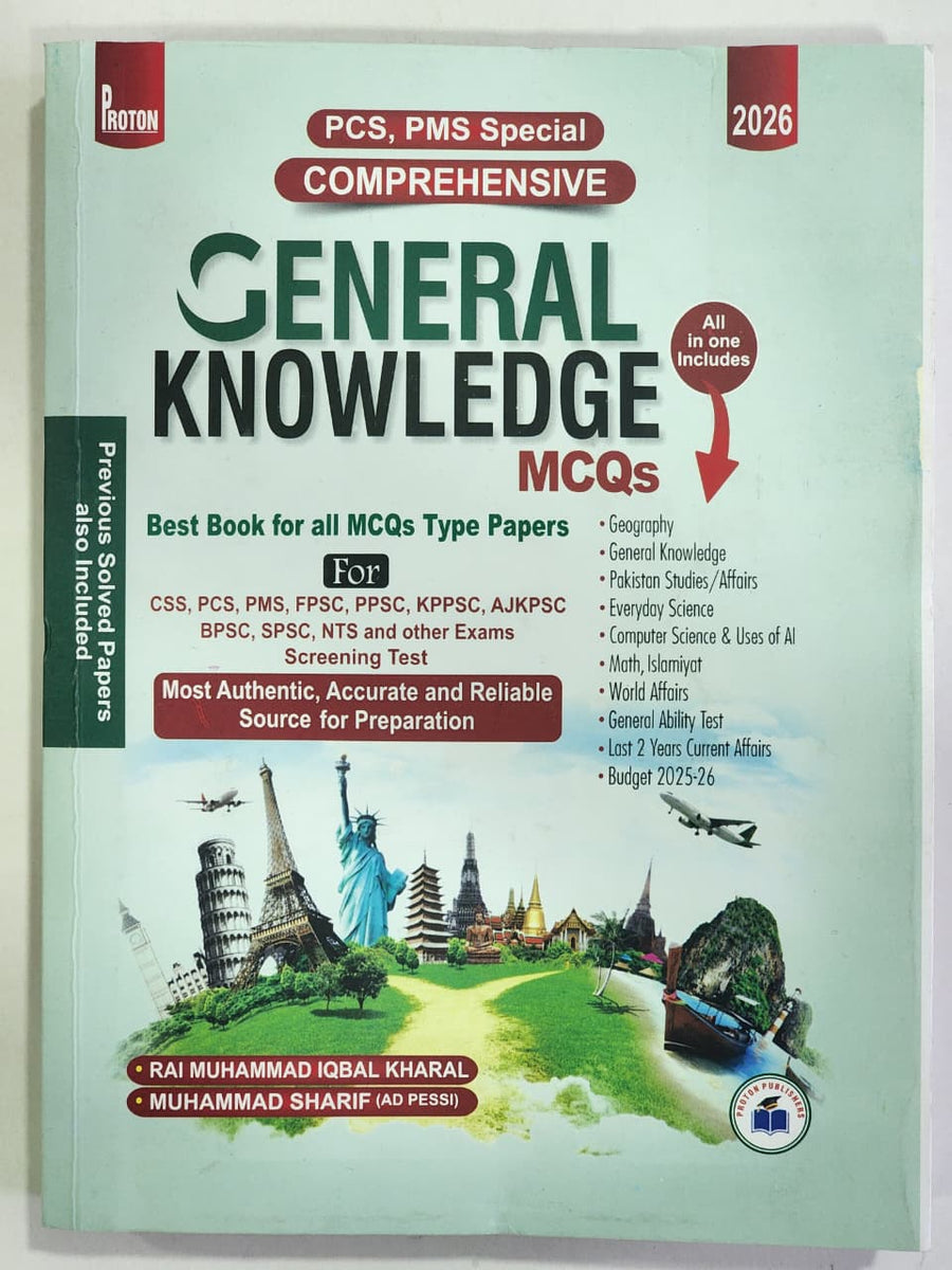 Comprehensive General Knowledge MCQs 2026 - CSS, PMS,PCS Special – MOB10656