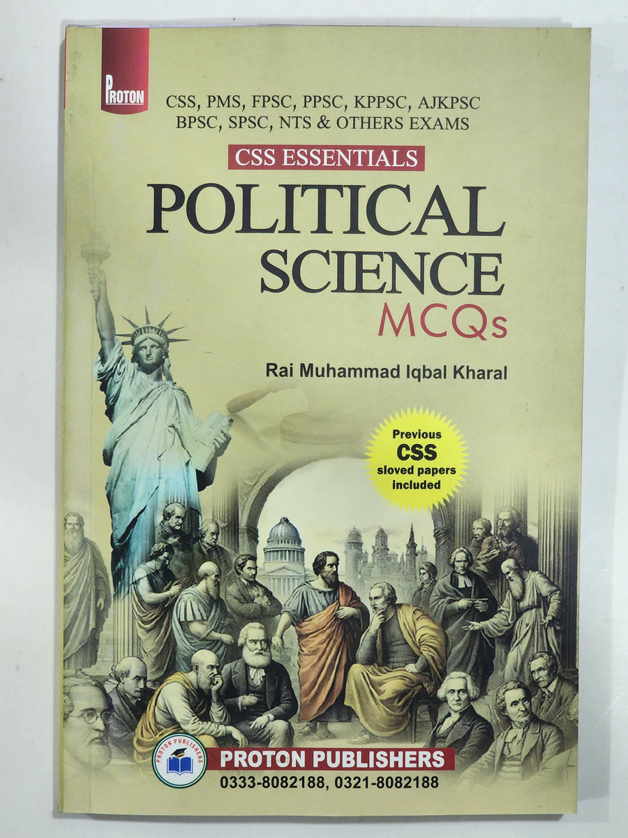 CSS Essentials Political Science MCQs Rai Muhammad Iqbal – MOB10656