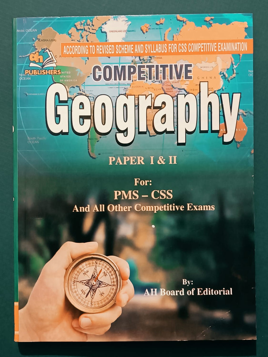 Competitive Geography Paper 1 & 2 Geography Books For CSS – MOB10656